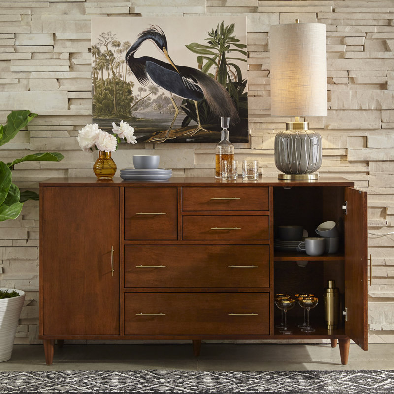 Bumgardner 59.1 Wide 5 Drawer Sideboard Corrigan Studio